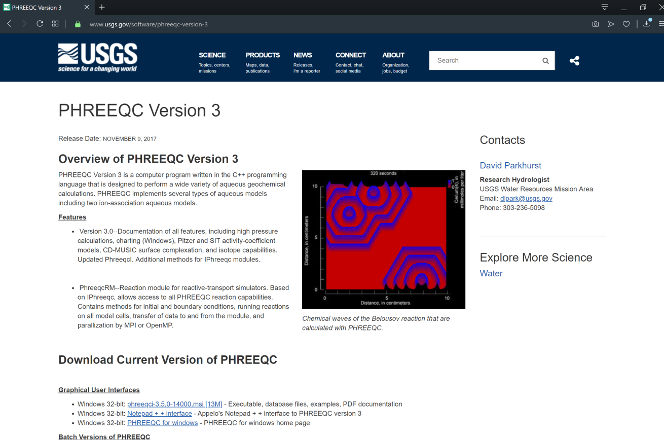 Mengenal PHREEQC: Aplikasi Model Geokimia Perairan – Abfertiawan
